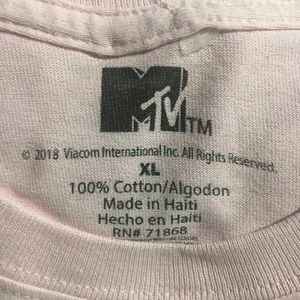 MTV | Shirts | Mtv Tshirt Pink 8s Retro Vibe Xl | Poshmark